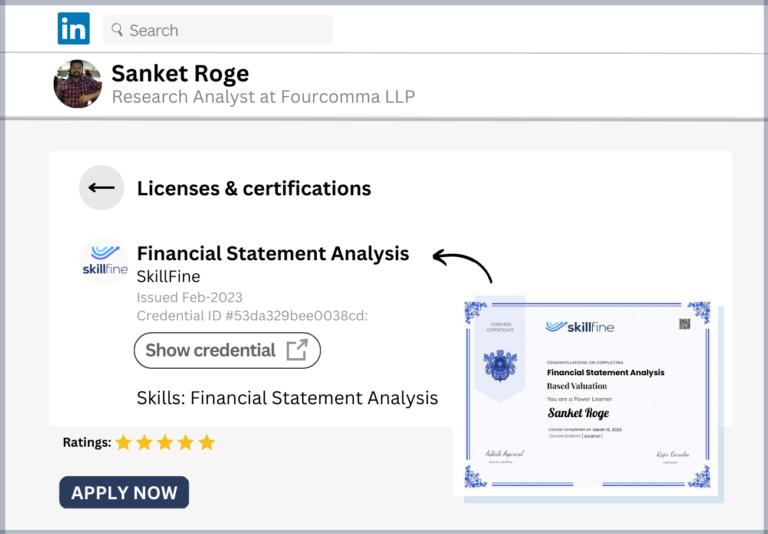 Top ‍10 Finance Certifications for Top Finance Job Roles - skillfine