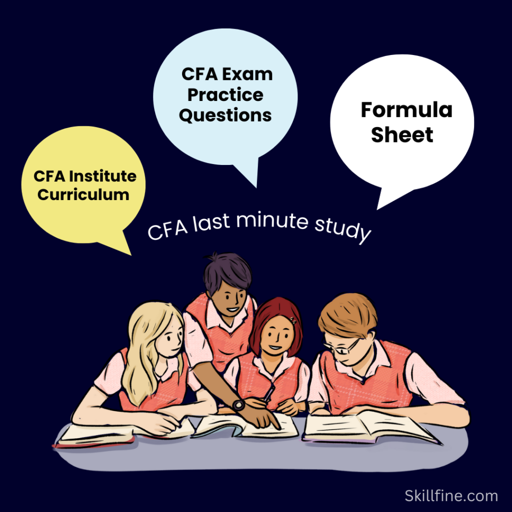 How to Condense CFA Exam Material for Last-Minute Study - skillfine