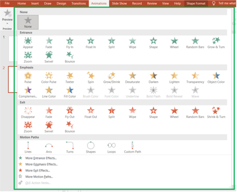 How to do Animations in PowerPoint? - skillfine