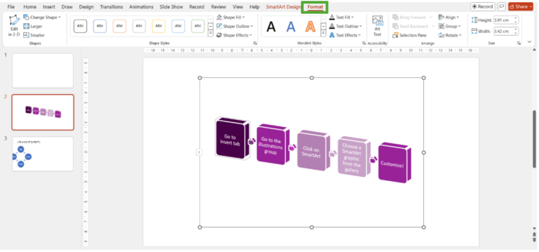 The SmartArt in PowerPoint - Secrets to Stunning Slides - skillfine