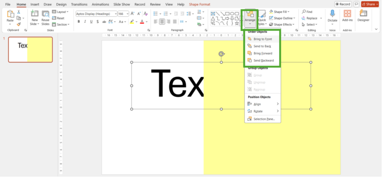 Arrange Objects in PowerPoint - how to ensure content is well-placed on ...