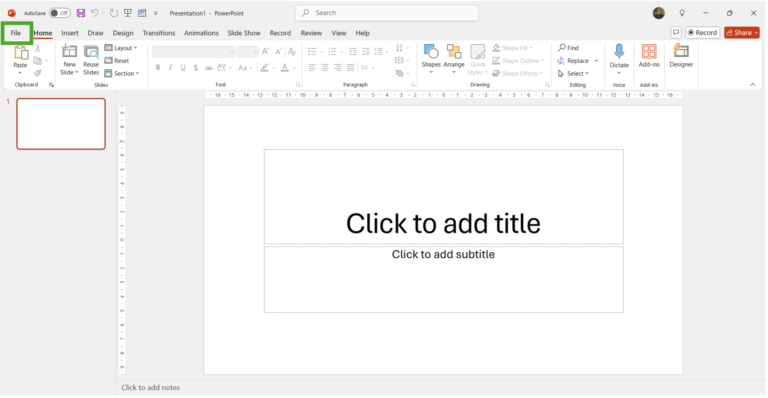 Export Your Presentation - what different formats can you save a ...