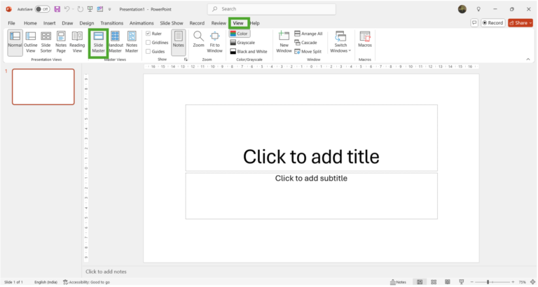 Slide Master in PowerPoint - how to create custom presentations? - skillfine