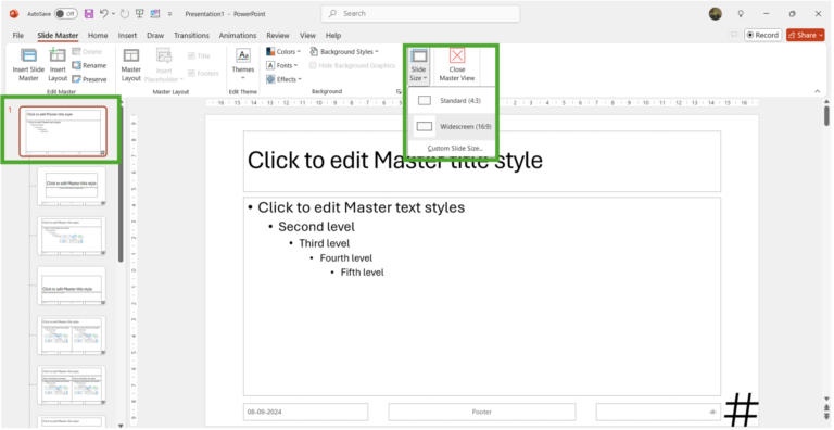 Slide Master in PowerPoint - how to create custom presentations ...