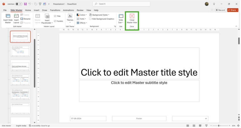 Slide Master in PowerPoint - how to create custom presentations ...